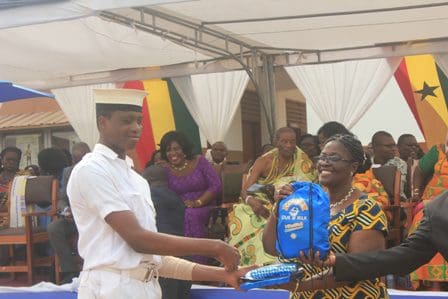 Best Labone SHS Students Receive Awards From Cowbell | News Ghana